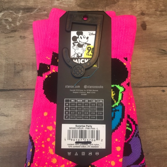 Stance | Underwear & Socks | Stance Disney Bright Mickey Mouse Crew Socks | Poshmark